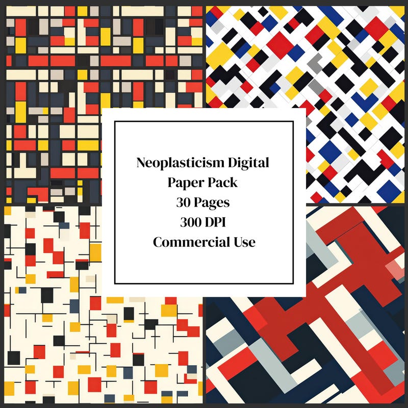 Neoplasticism - Etsy