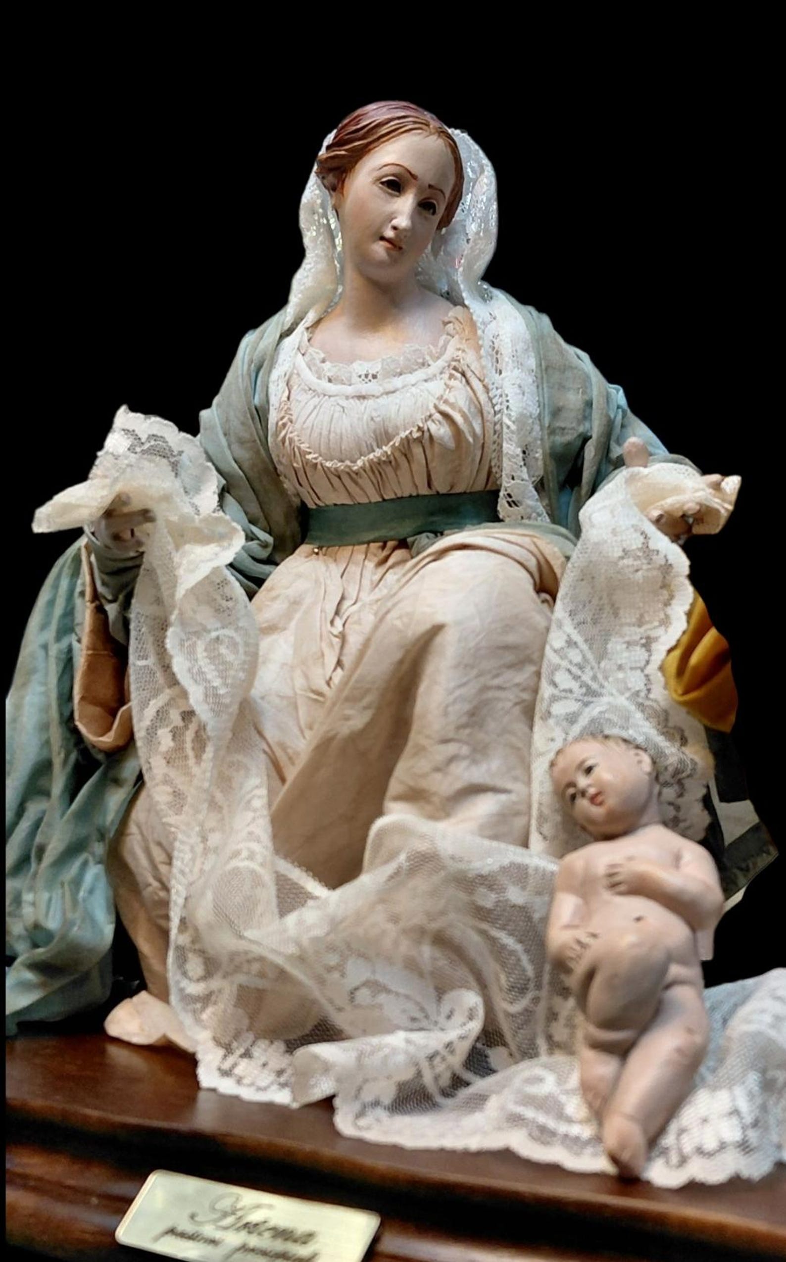 Neapolitan Nativity Set 18th Century Style - 30 Cm Handmade Italian ...