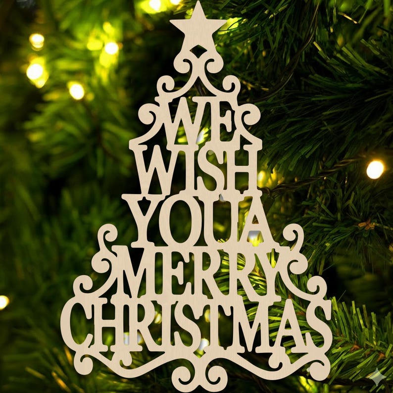 Christmas Tree SVG Bundle, Intricate Tree Ornament Cut Files, Cricut ...