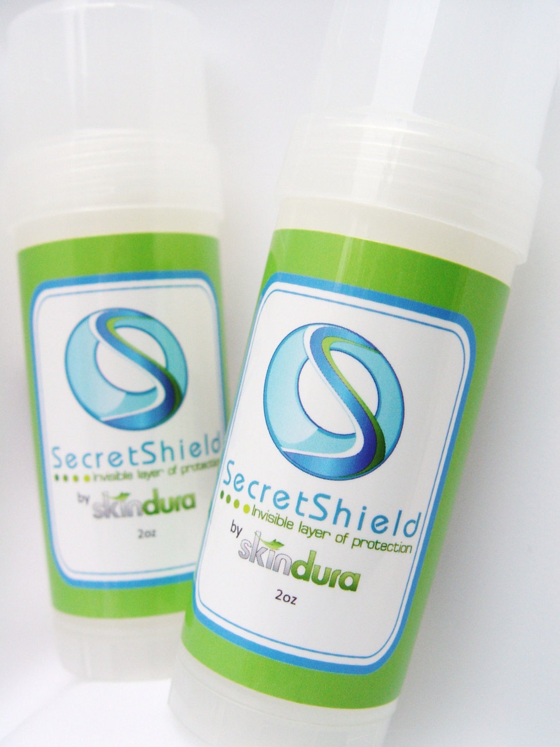 Two 2 Oz Secret Shields, Skin Barrier Balm, Friction Defense Stick ...
