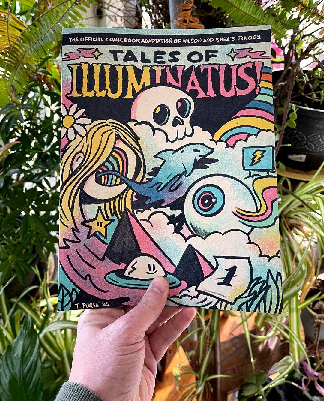 Tales of Illuminatus! #01 - Print Edition (VARIANT COVER by Todd Purse ...