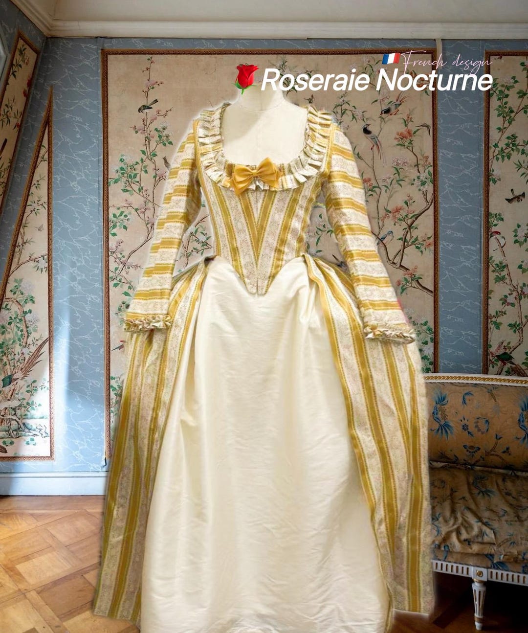 Historical Dress Rococo Dress 18th Century Style Dance Historic Custom ...