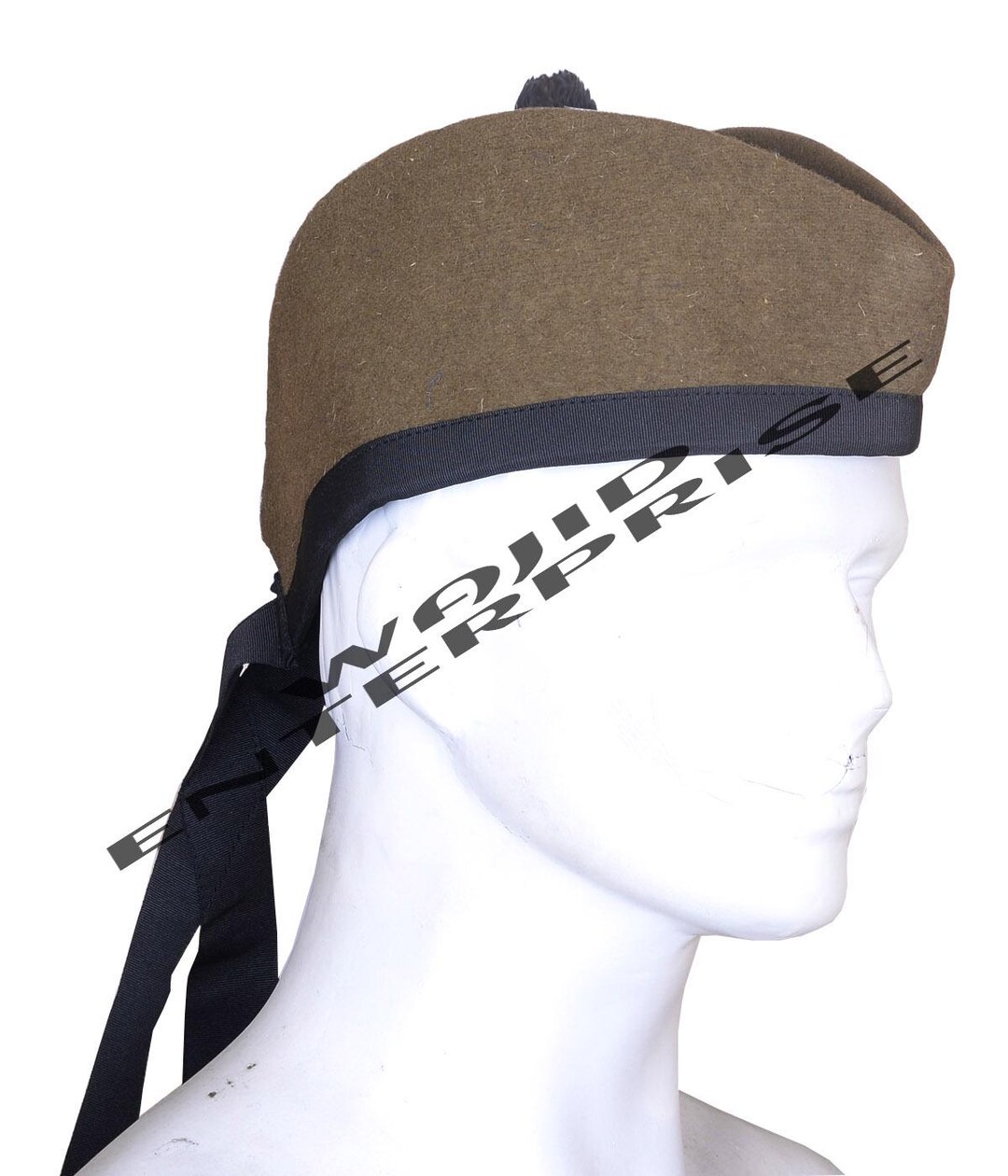 Scottish Handmade Glengarry Hat: Tan Wool Kilt Cap - Etsy