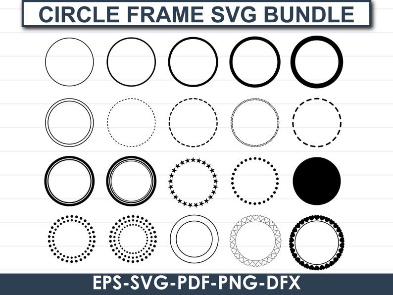 Circle Frame Svg, Sketch Circle Svg, Circle Svg, Doodle Circle Svg ...