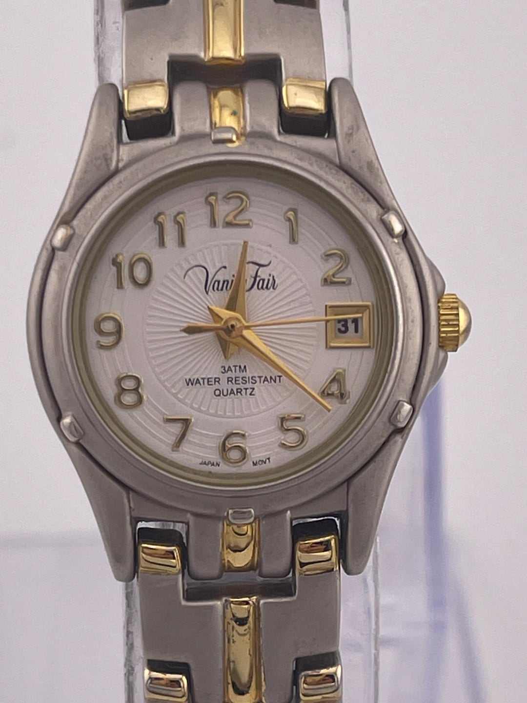 Vanity Fair VFW503 Women’s Two-tone Quartz Watch (c.2000s) – White Dial ...