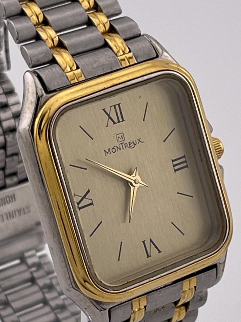 Montreux Jostens 10-year Award Two-tone Quartz Watch C. 1995–2005 - Etsy
