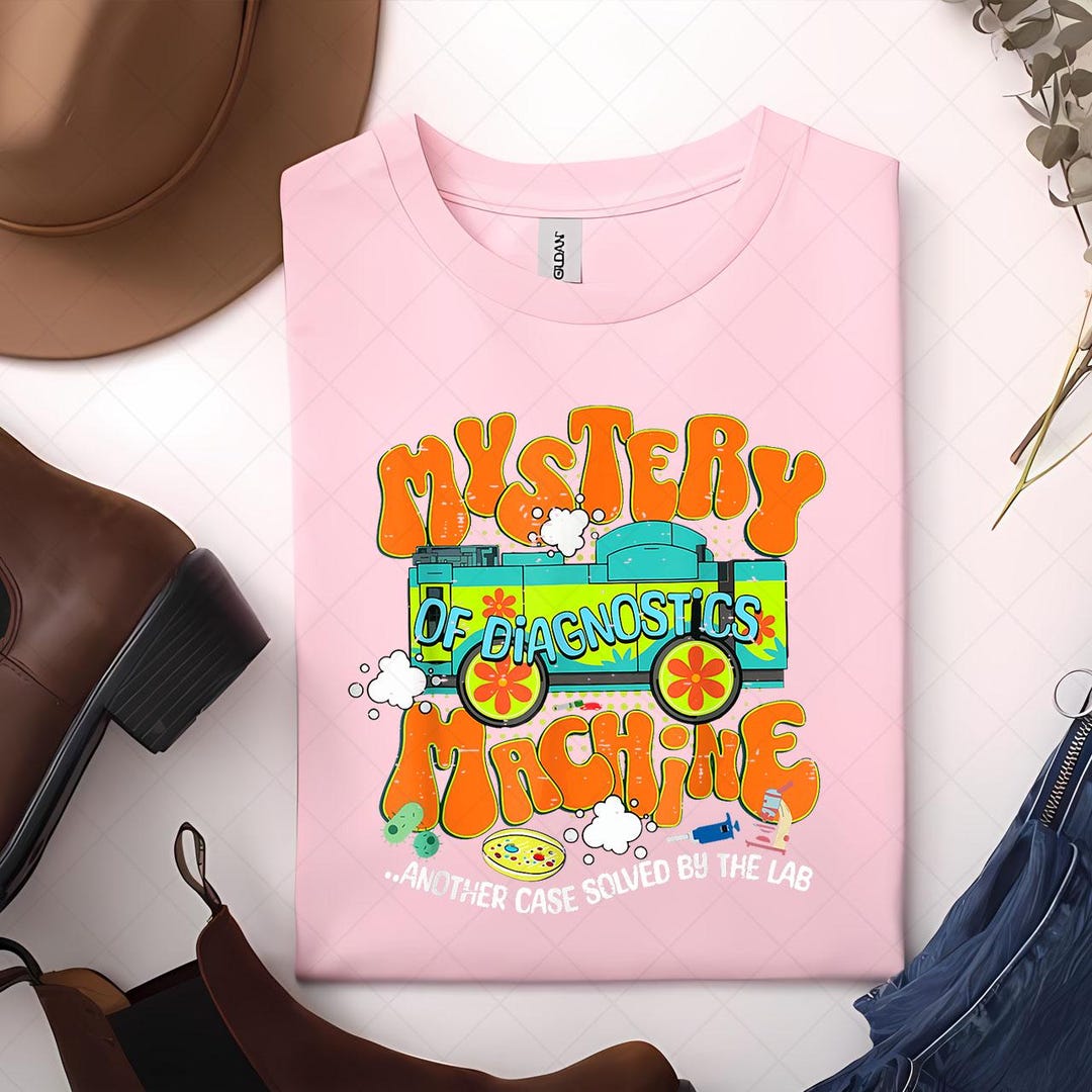 Lab Week 2025 Mystery Machine Png, Mystery Machine of Diagnostics Png ...