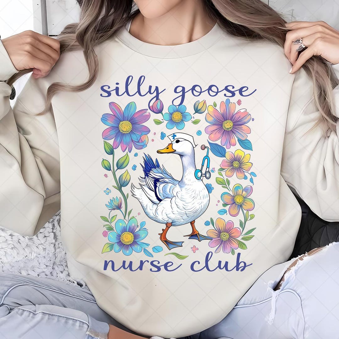 Silly Goose Nurse Png, Nursing Student Png, Nursing School, Nurse Png ...