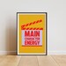 Main Character Energy Poster - Inspirational Wall Art - Matte Finish ...