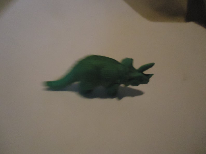 Vintage Miniature Rubber Rhino Dinosaur Toy Figurine or - Etsy