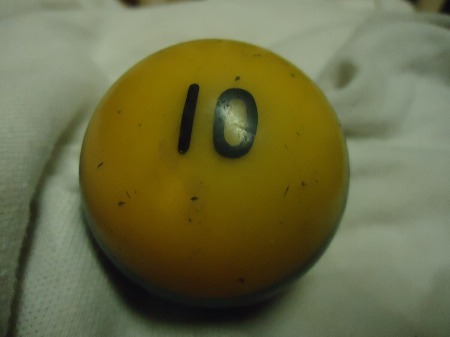 Vintage Pool Ball 10 Number Ten Striped Blue Billiard - Etsy UK