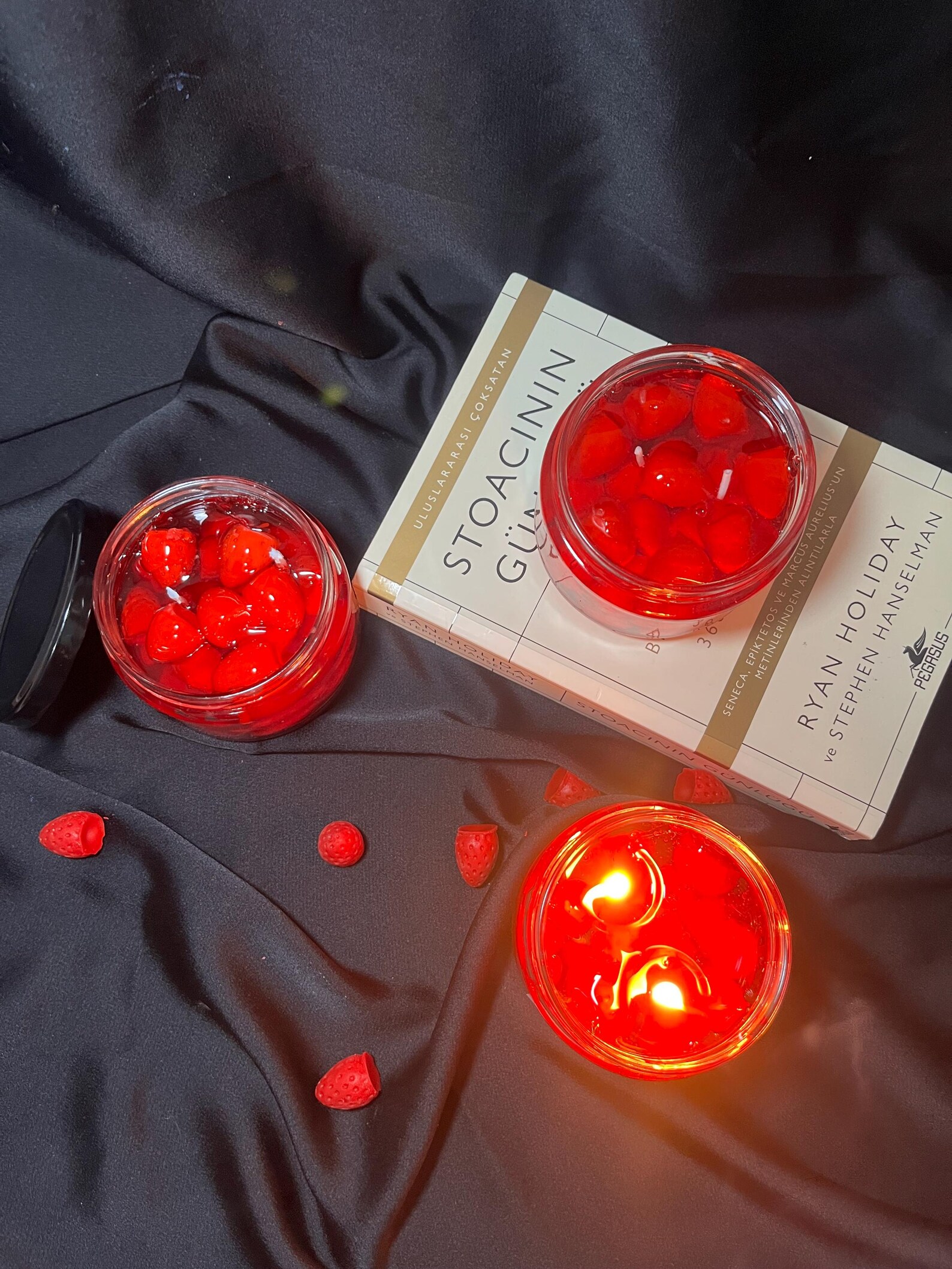 Handmade Strawberry Jam Candle: Fruity Dessert Scented Candle - Etsy
