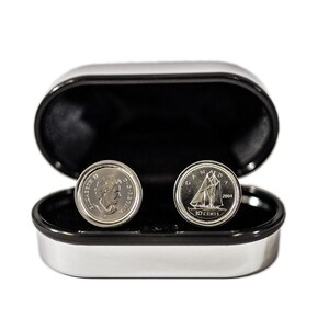 Canada Coin Cufflinks - Canadian Mint Coin Cufflinks- Perfect Canada ...