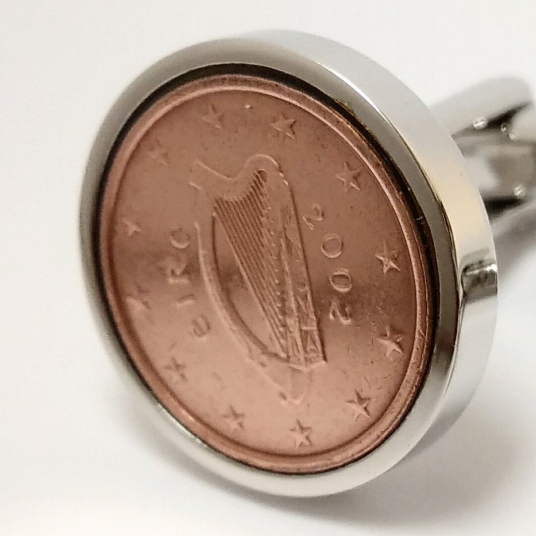 21st Birthday Irish 2003 Copper Coin Cufflinks Anniversary Gift for Men ...