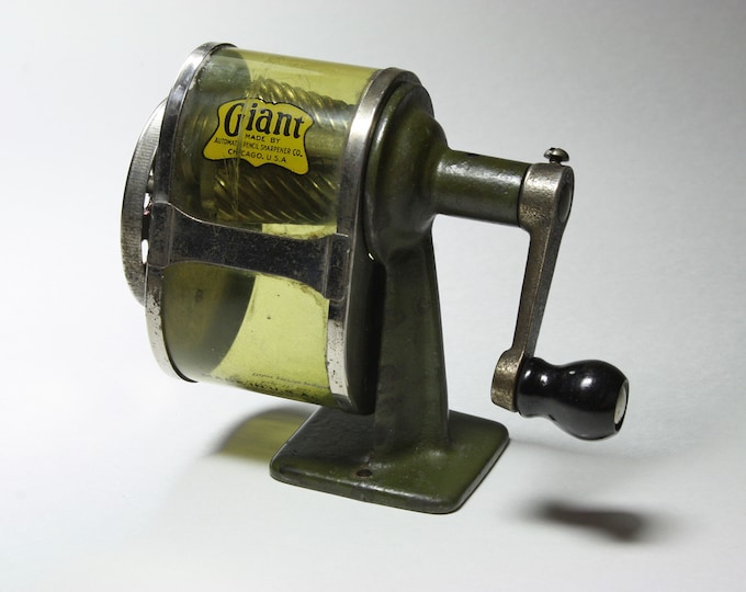 Vintage Giant Pencil Sharpener - Circa 1920's - Etsy