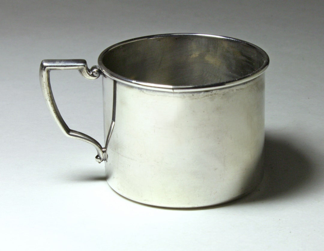 Vintage Oneida Tudor Plate Silver Baby Cup - Etsy