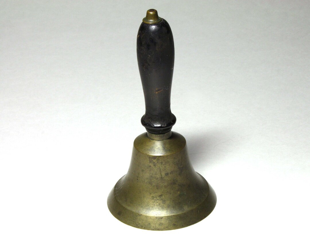 Vintage Small School Bell - Circa Early 1900's - Etsy
