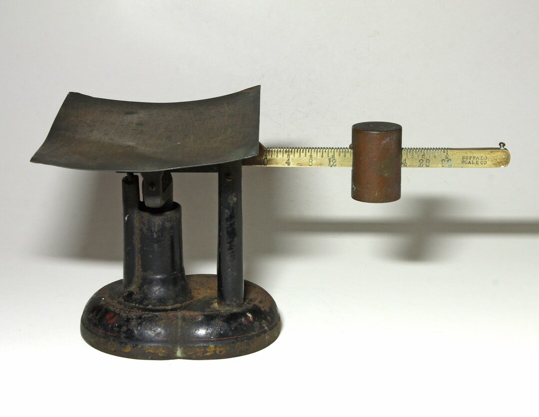 Vintage Beam Balance Scale by Buffalo Scale Co. - Circa Late 1800's - Etsy