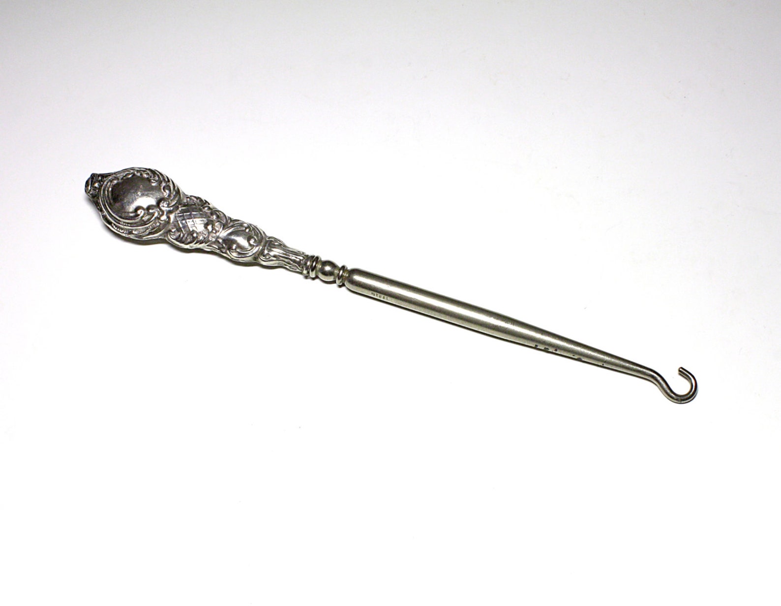 Vintage Sterling Silver Button Hook Circa 1914 | Etsy