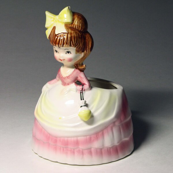 Vintage Lady Planter - Etsy