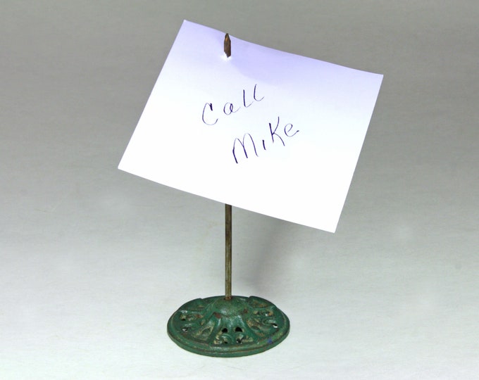 Vintage Paper Spike With Green Base - Circa Early 1930's - Etsy