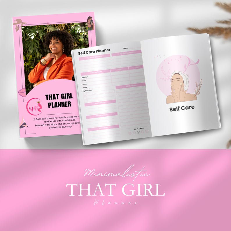 That Girl Planner | Daily Routines, Habits, Goals & Glow-up Tracker ...