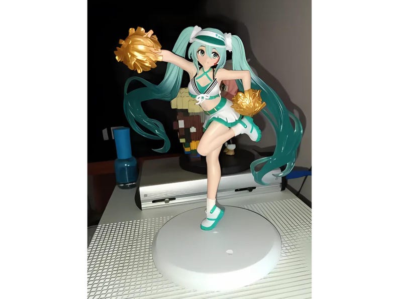 Hatsune Miku Action Figure, Anime Inspired Girl Figurine Toy, Anime ...