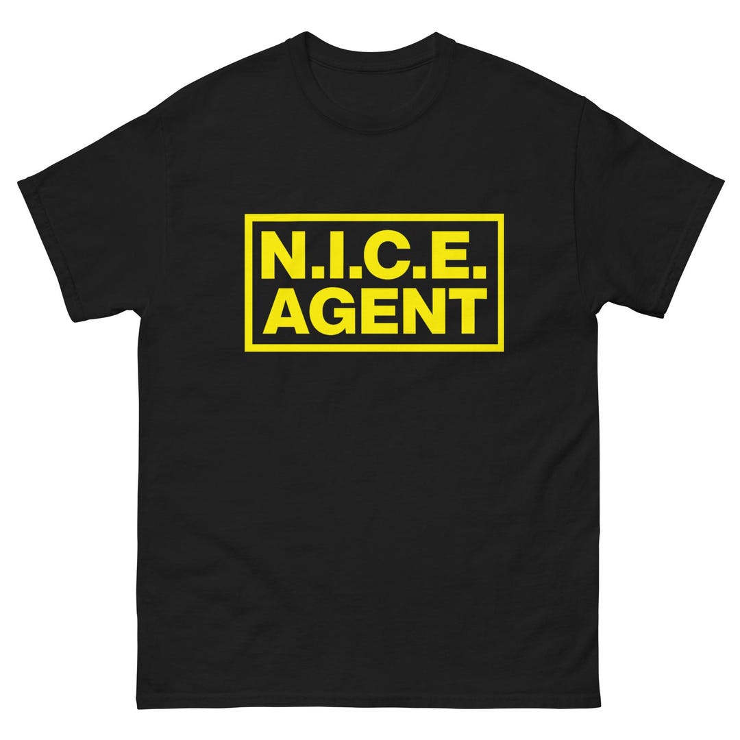 Nice Agent Official Happy Member Protest Costume T-shirt - Etsy