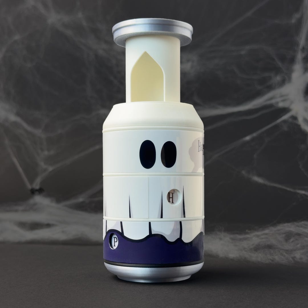 Ghost Soda Can Puzzle Box: Personalized Halloween Secret Compartment ...
