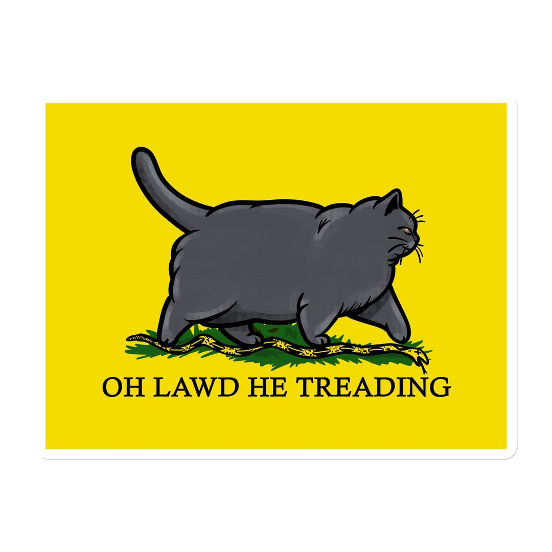 Oh Lawd He Treading Chonky Chartreux Cat Magnet - Etsy