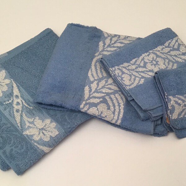 Vintage Bath Towels - Etsy