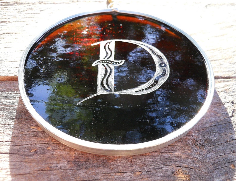 Stained Glass Alphabet Letter D - Etsy
