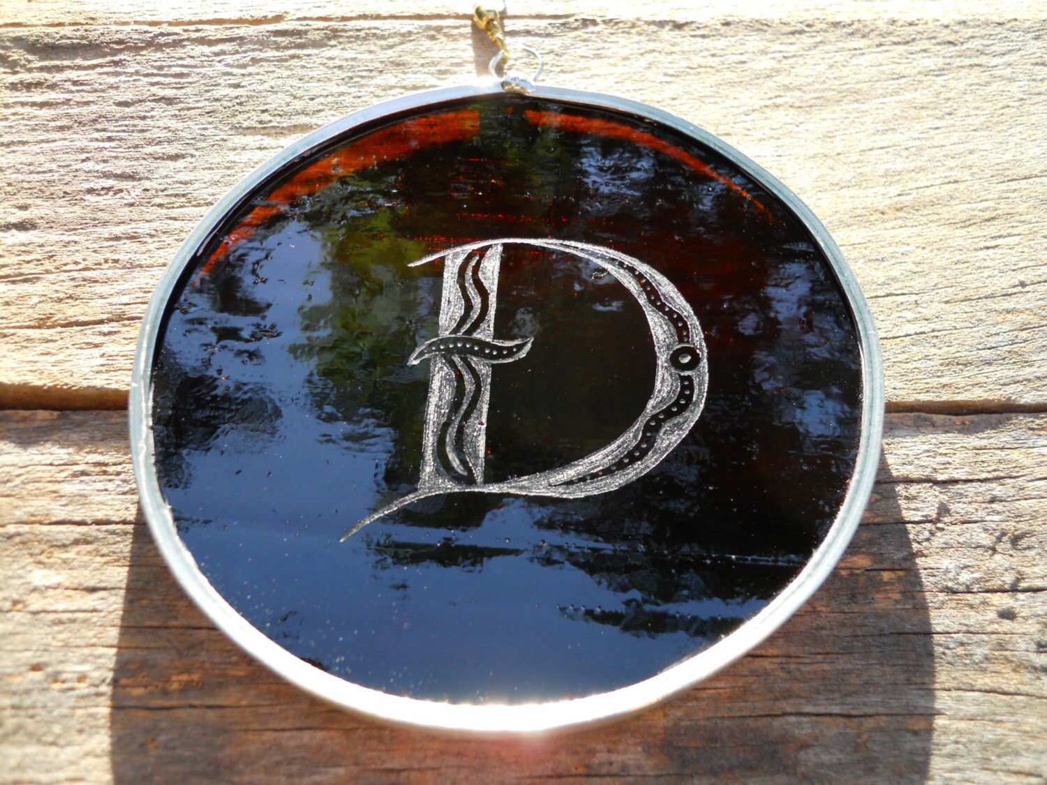 Stained Glass Alphabet Letter D - Etsy