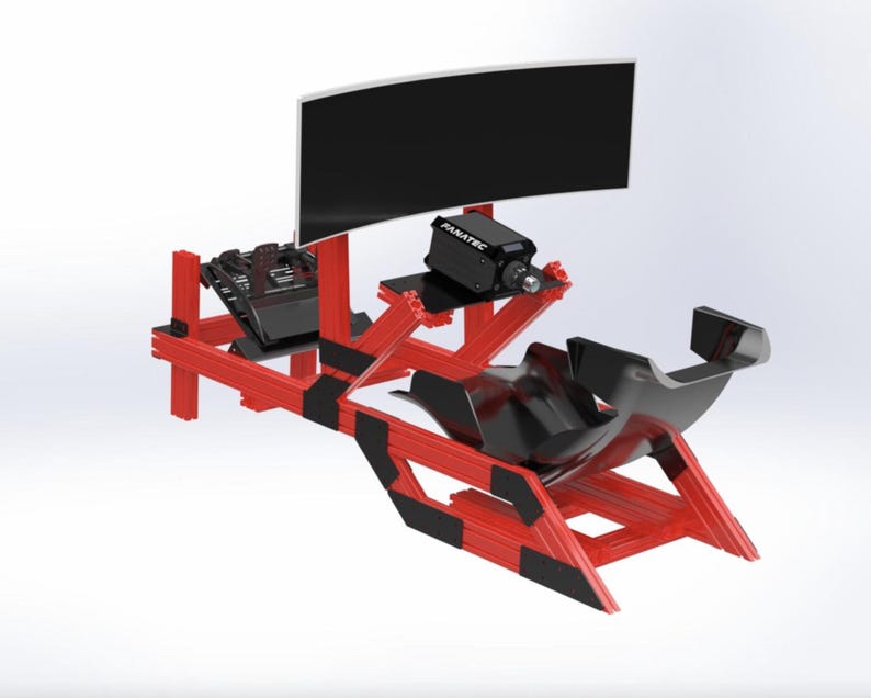 DIY Formula Sim Rig Cockpit Plans: Adjustable Racing Simulator (digital ...