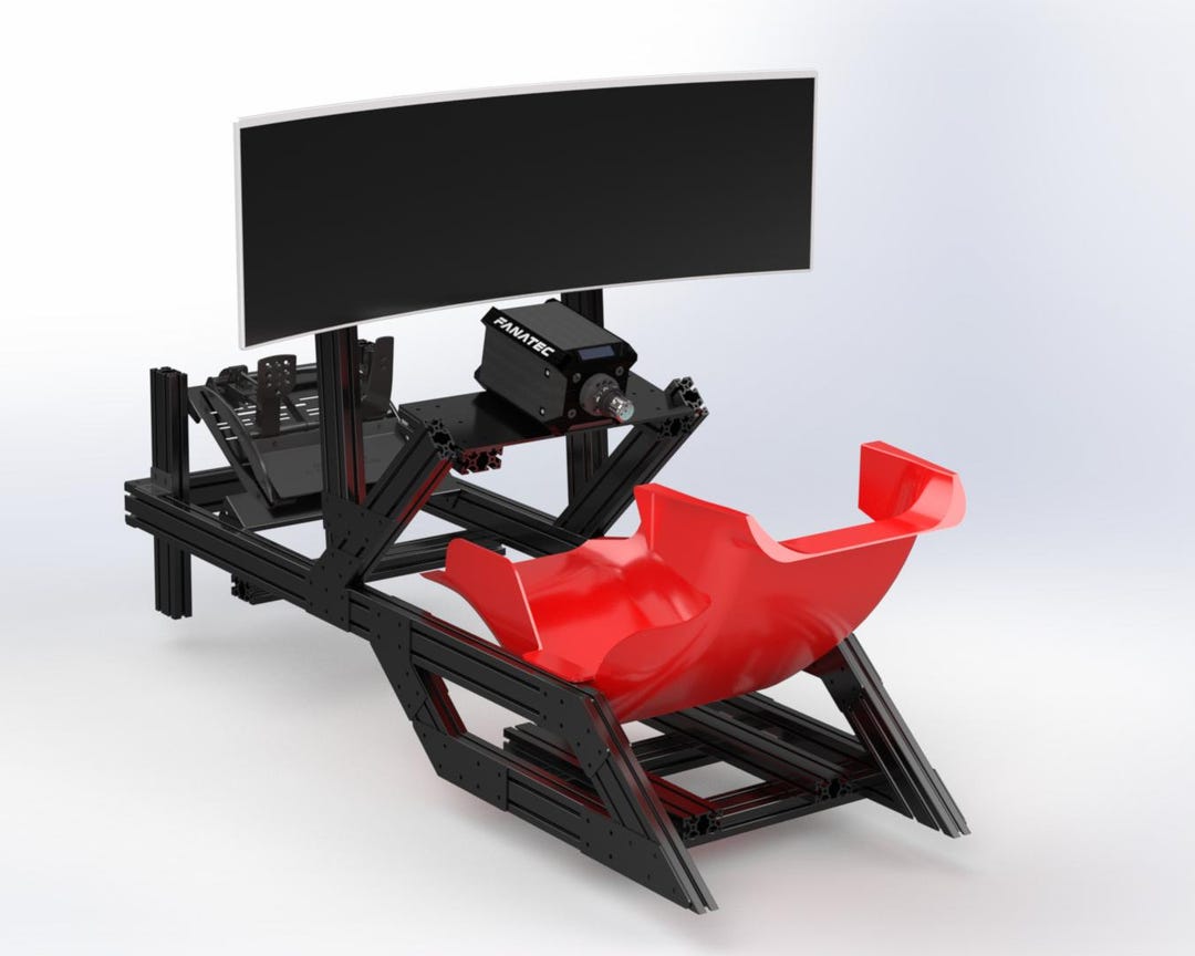Formula 1 Simulation Cockpit | Adjustable Racing Setup - Etsy