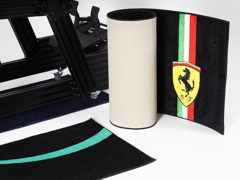 Sim Rig Floor Mat | Cockpit Underlay | Racing Setup Rug - Etsy