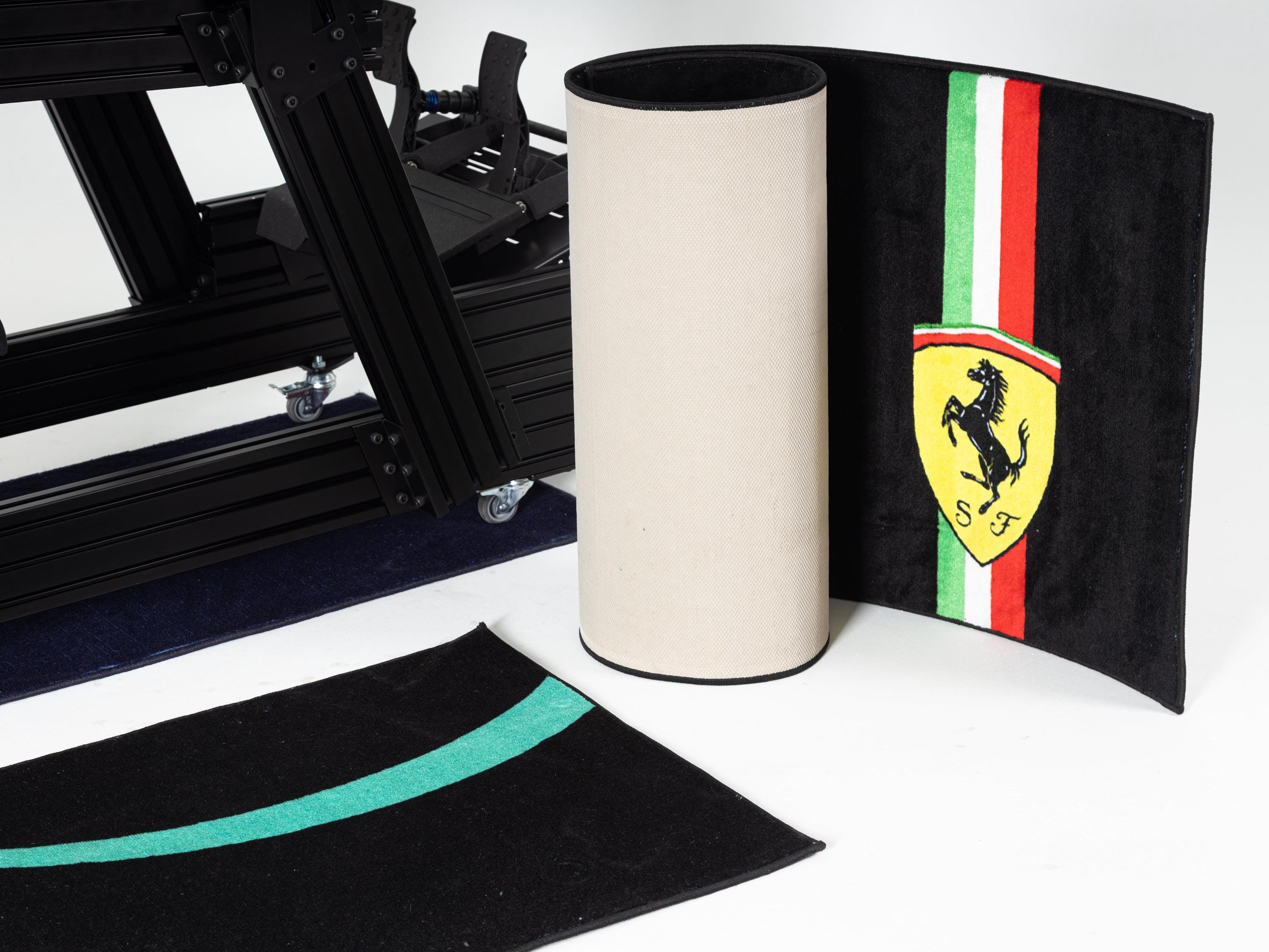 Sim Rig Floor Mat | Cockpit Underlay | Racing Setup Rug - Etsy