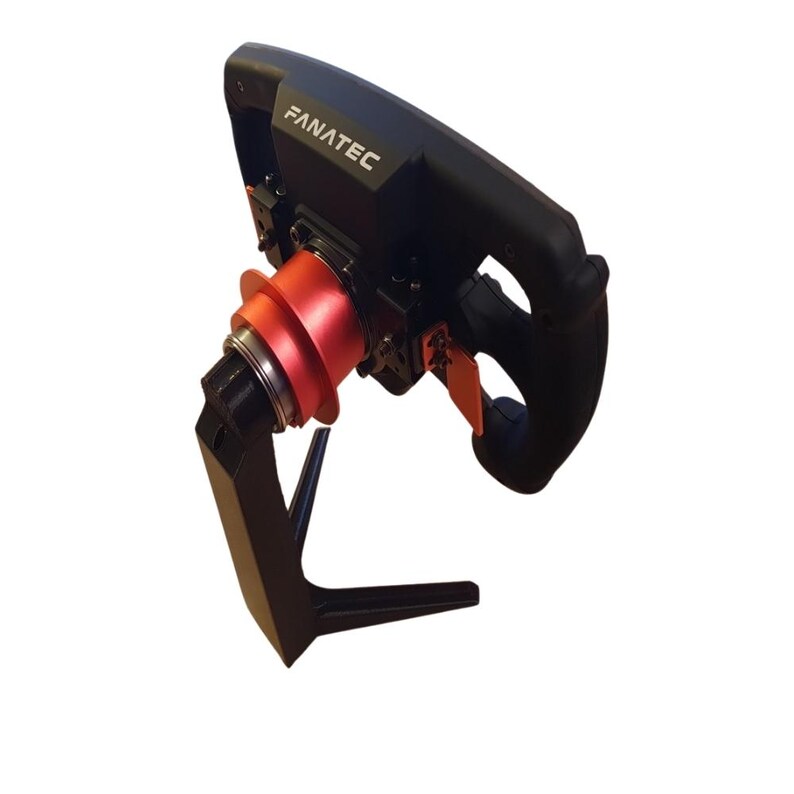 Fanatec QR1 & QR2 Steering Wheel Desktop Stand - Adjustable Sim Racing ...