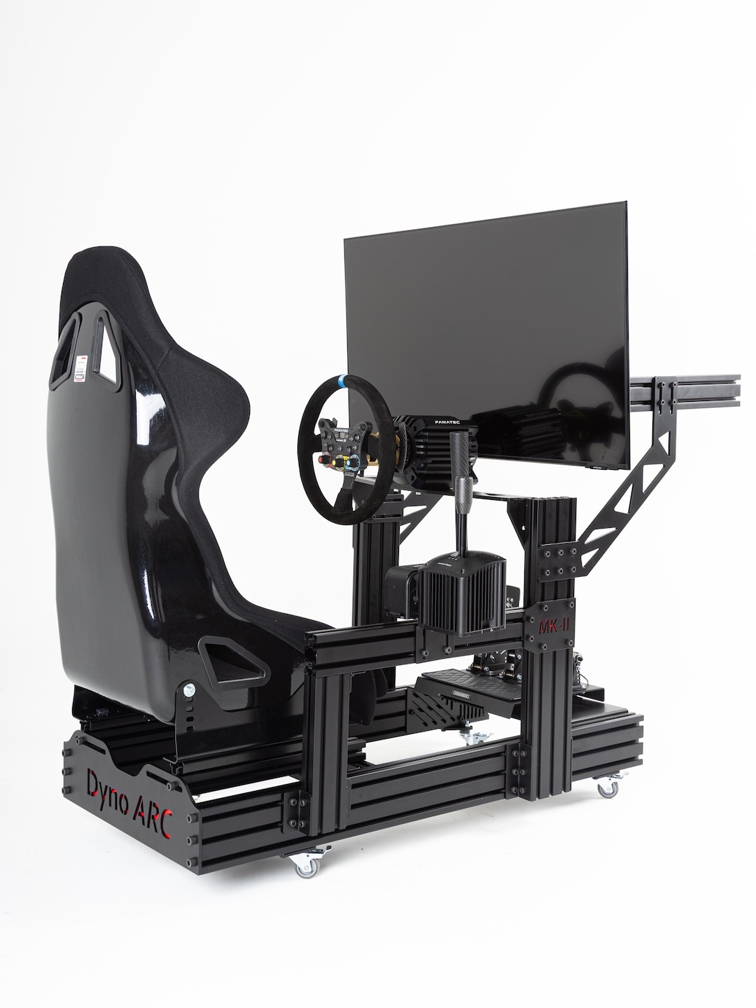 GT Sim Racing Cockpit: Adjustable Wheel Stand & Seat - Universal ...