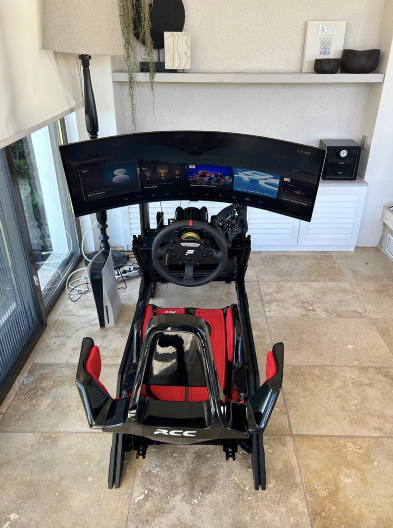 DIY Formula Sim Rig Cockpit Plans: Adjustable Racing Simulator (digital ...