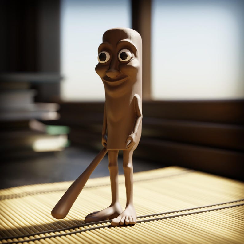 Prezent Tun Tun Tun Sahur Włoskie memy Brainrot - Etsy Polska