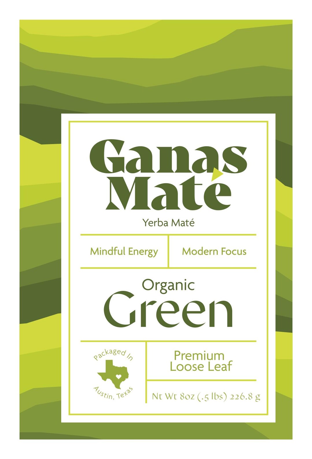 Ganas Mate - Organic Yerba Mate Tea Loose Leaf - Etsy
