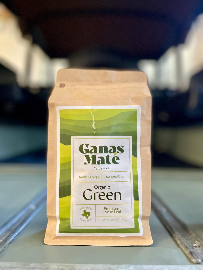 Ganas Mate - Organic Yerba Mate Tea Loose Leaf - Etsy