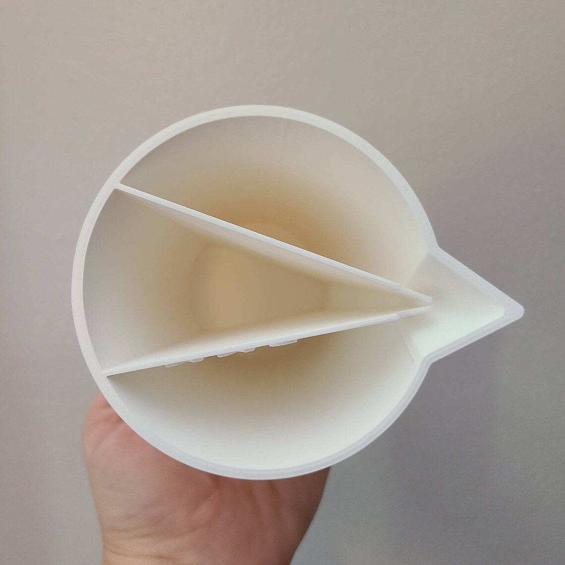Acrylic Pouring Plastic DOUBLE Split Cup 10 Oz or 16 Oz - Etsy