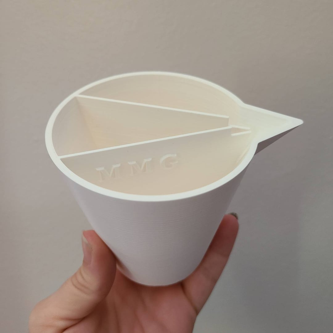 Acrylic Pouring Plastic DOUBLE Split Cup 10 Oz or 16 Oz - Etsy