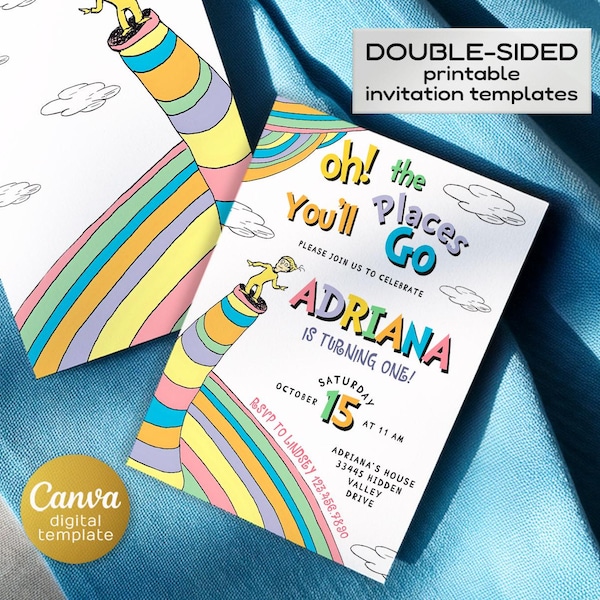 Invites One Balloon - Etsy