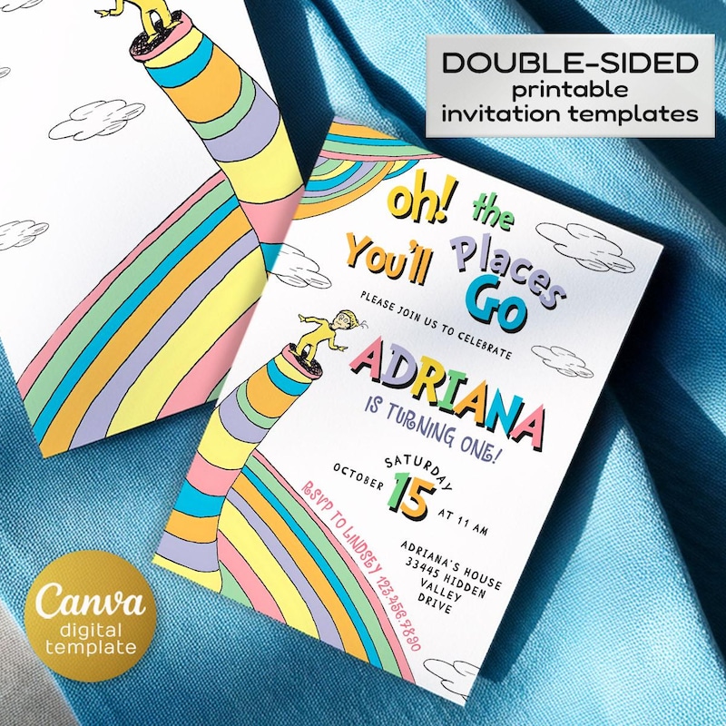 Invites One Balloon - Etsy