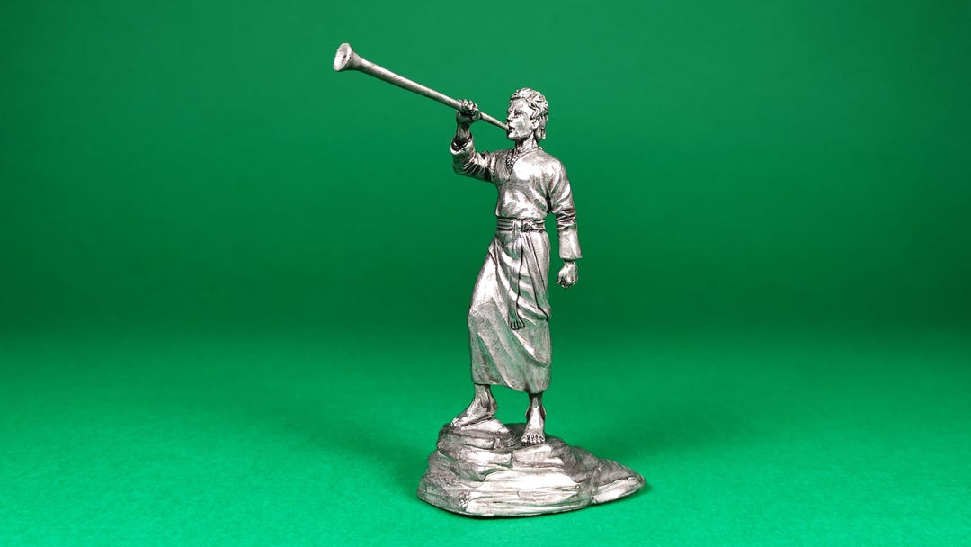 Collectible TIN Miniature Angel Moroni From the Series «book of Mormon ...