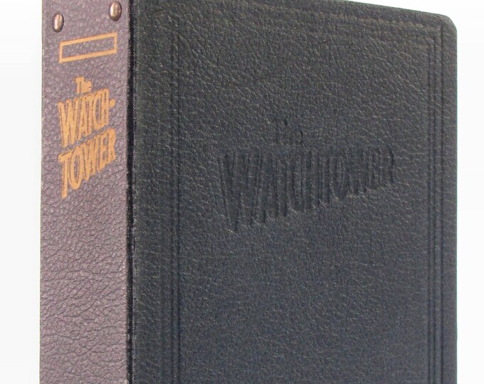 1965 Watchtower Blue Binder, With the Watchtower Magazine as a Bonus ...
