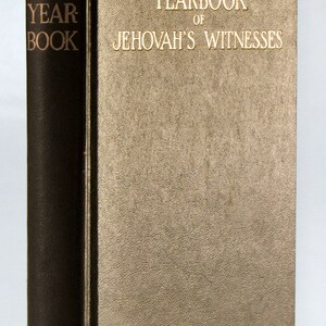 1975 yearbook of Jehovah's Witnesses - Etsy